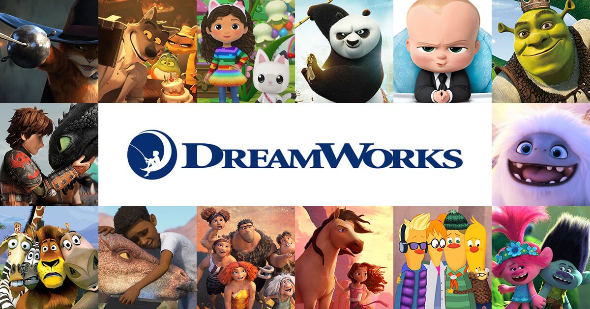 DreamWorks Animation debuts a new series of logos featuring its ...